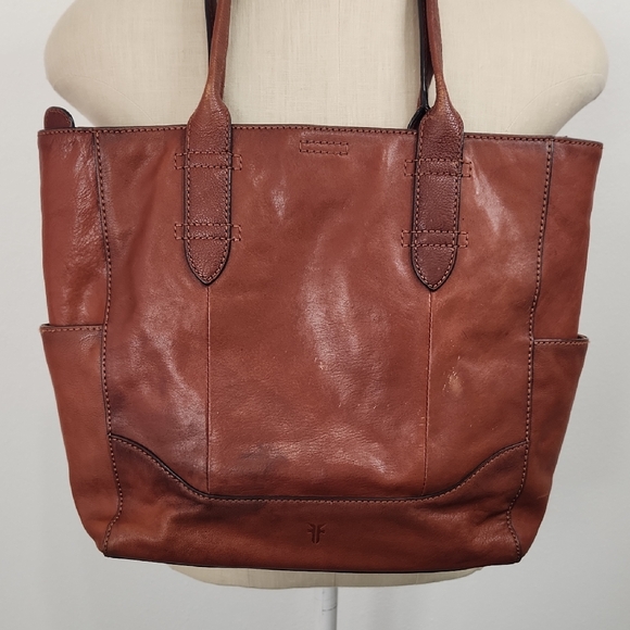 Frye | Bags | Frye Cognac Leather Tote | Poshmark